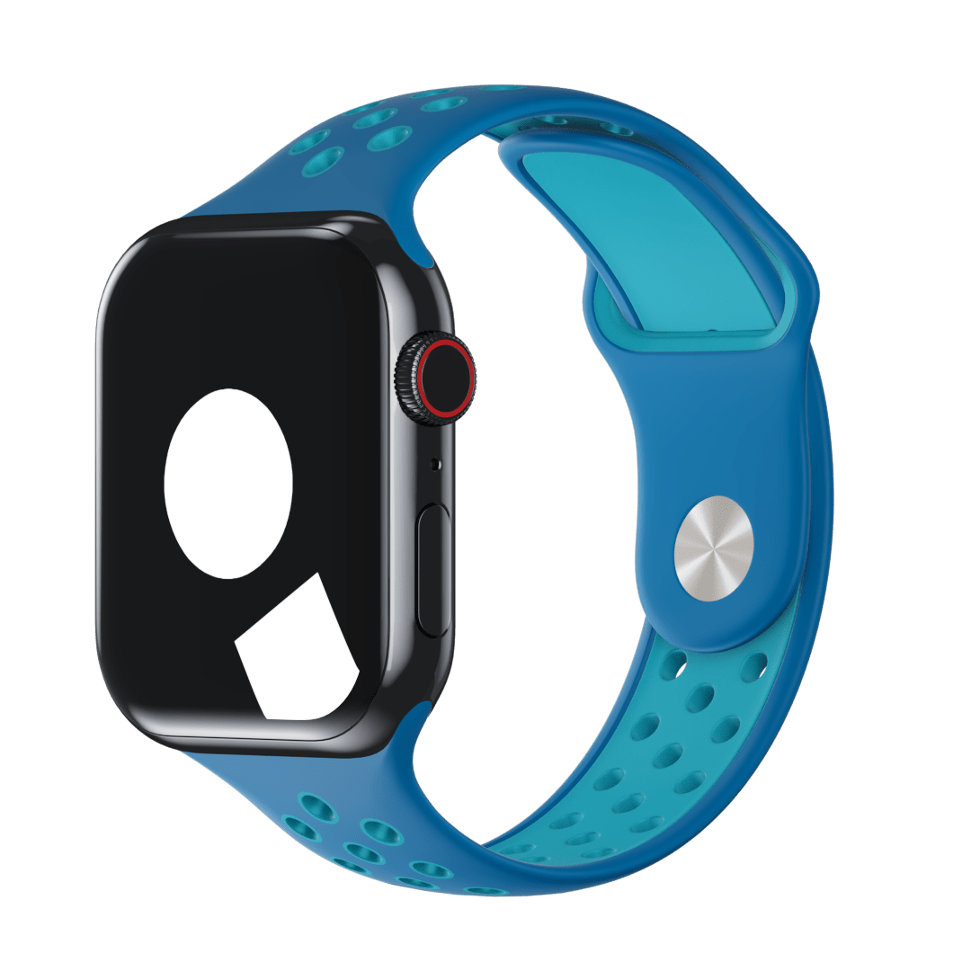 Blue Orbit/Gamma Blue Sport Band Active Strap for Apple Watch - iSTRAP