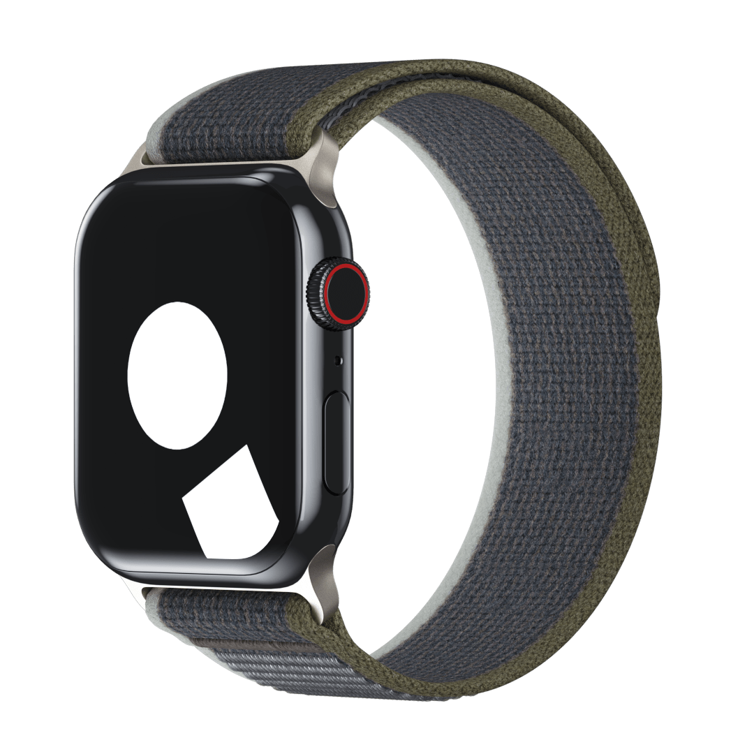 Green/Grey Trail Loop for Apple Watch - iSTRAP
