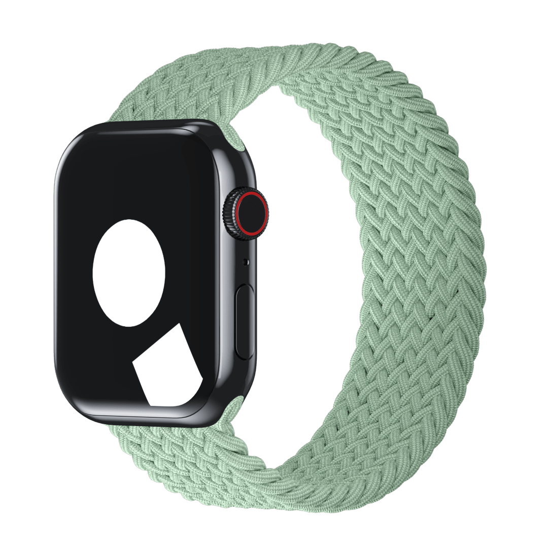 Pistachio Braided Solo Loop Band for Apple Watch - iSTRAP